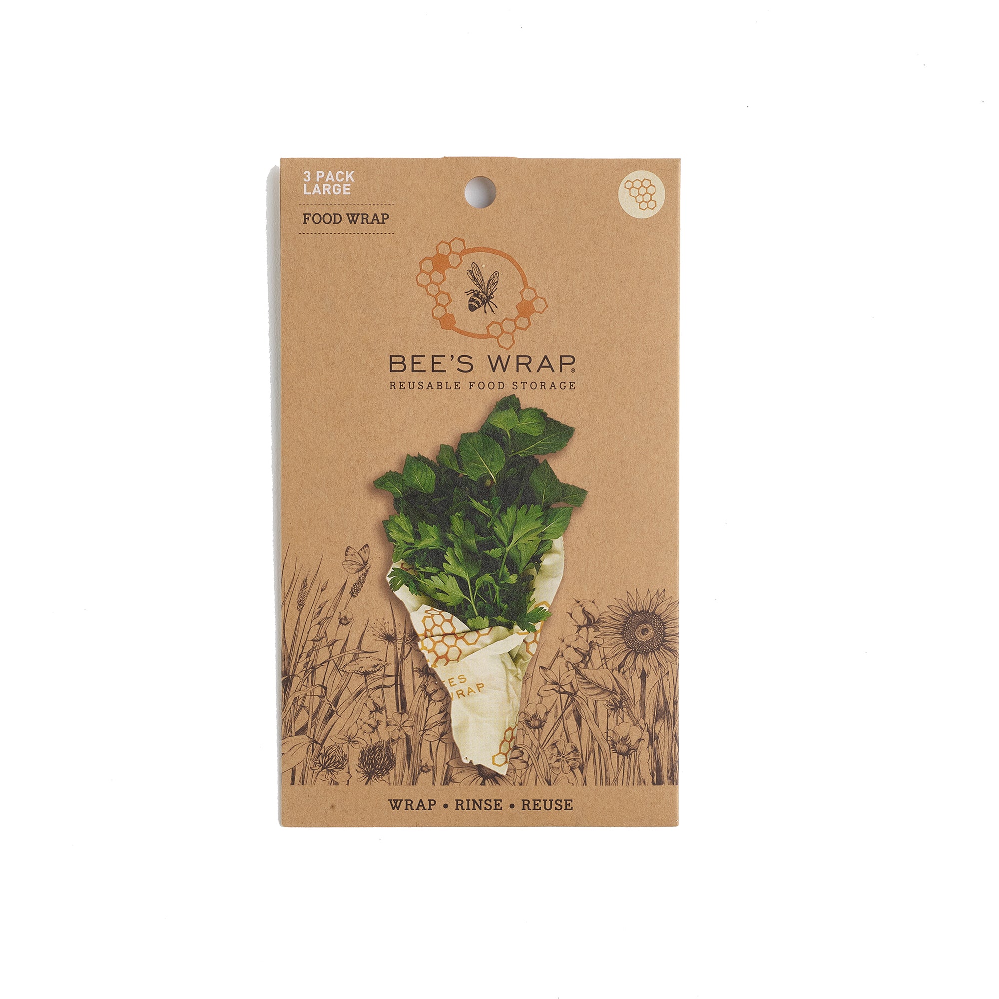 Bee's Wraps BEE-HIVE Wrap Set 3/ST – Port-Style Enterprises Inc.