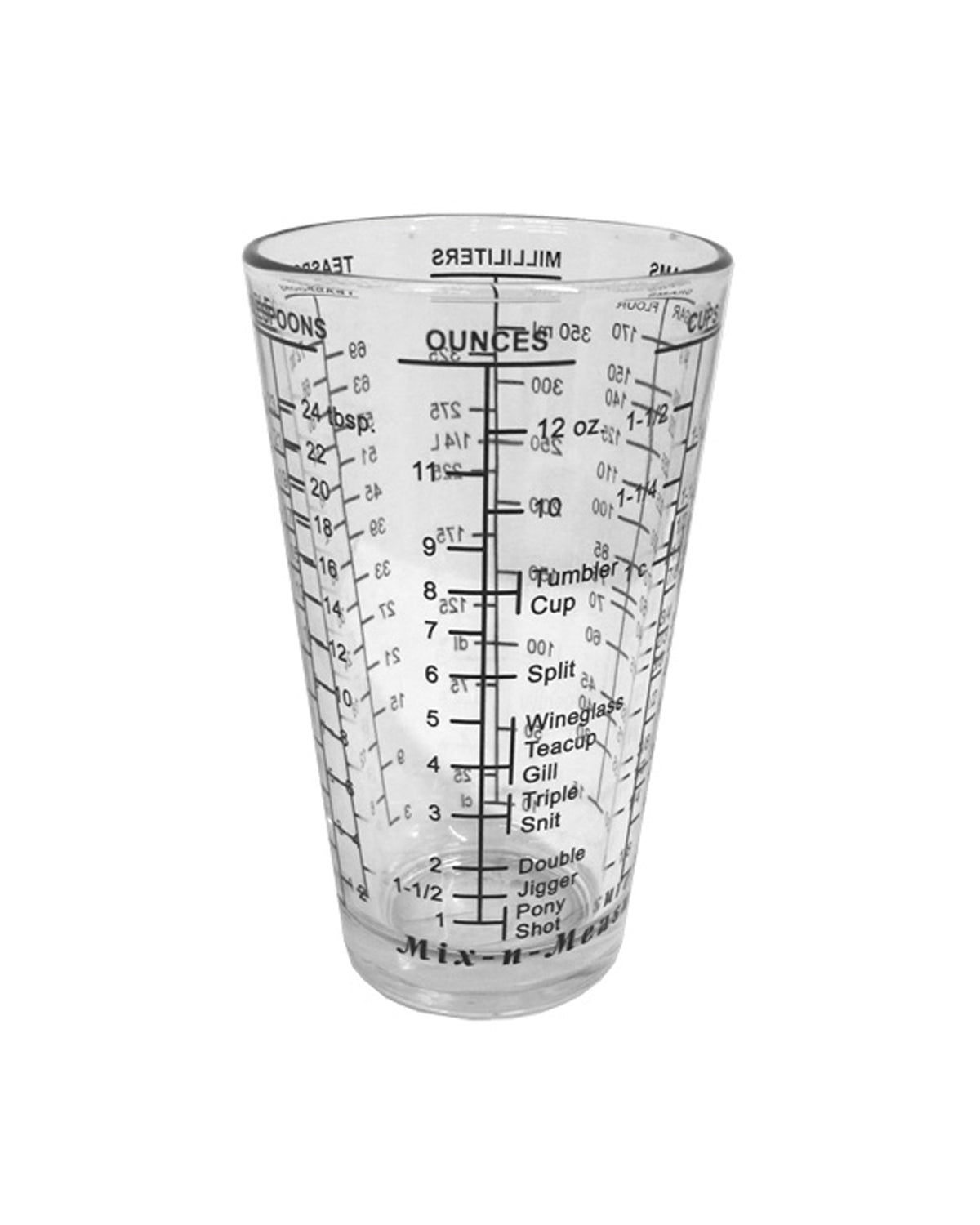 Kitchen basics Glass Measure Glass – Port-Style Enterprises Inc.